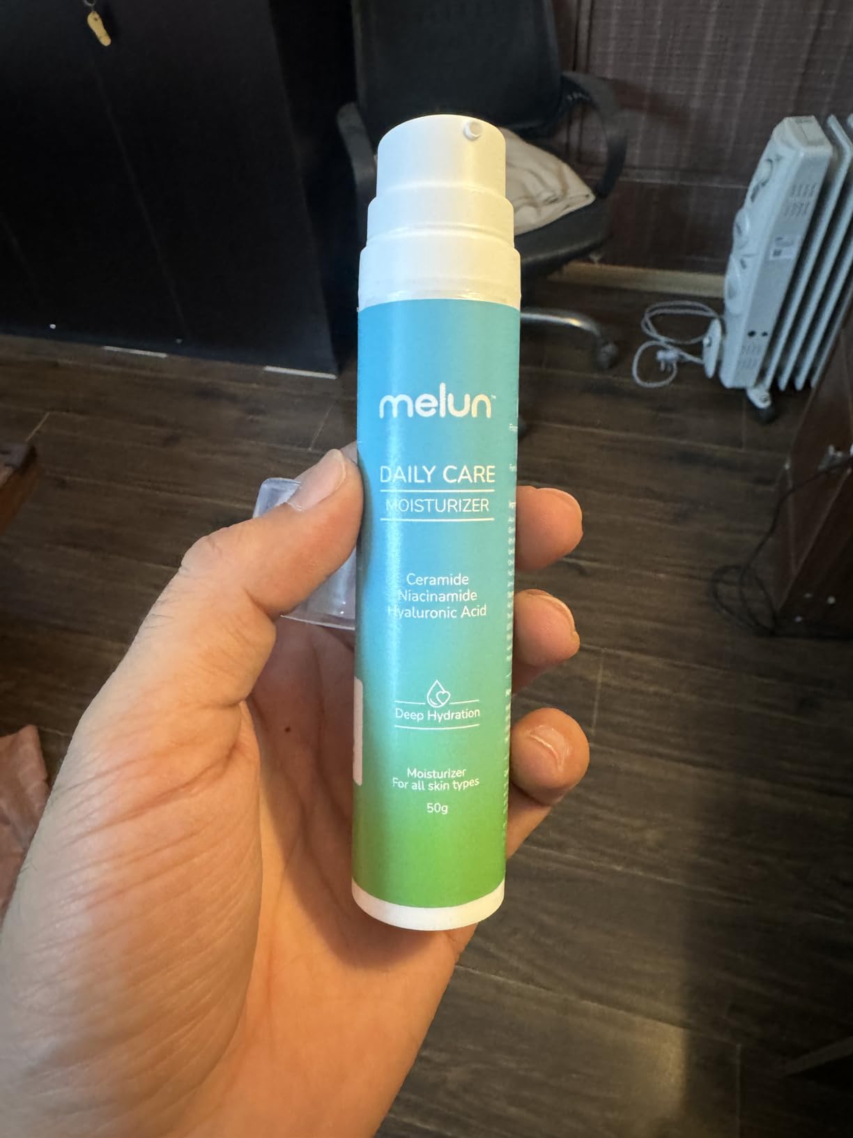 Melun Face Moisturizer Cream with Ceramide, Niacinamide & Hyaluronic ...