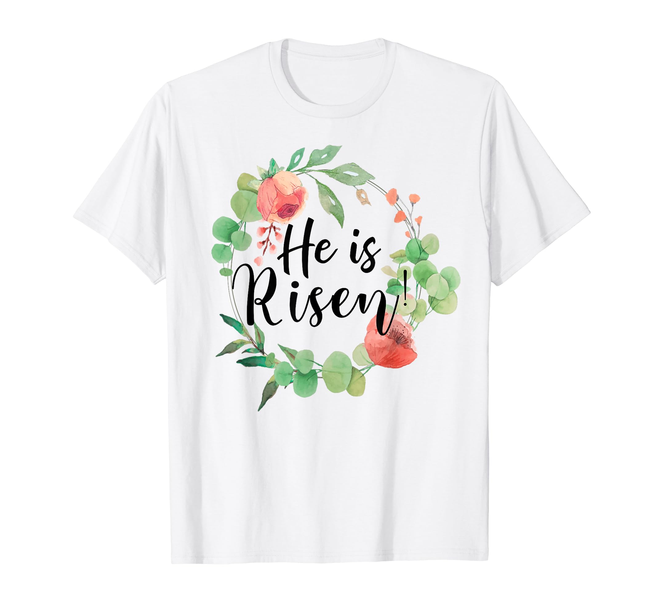 Amazon.com: Easter Shirts for Women Religious Christian He is Risen ...