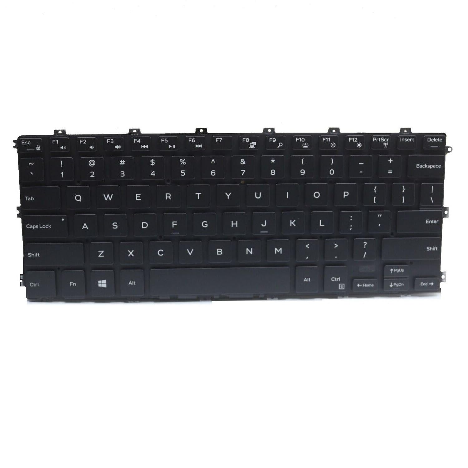 Amazon.com: for Dell Inspiron 15 7586 2-in-1 Backlit Keyboard, US ...