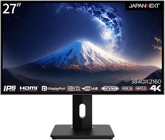 Amazon.co.jp: JAPANNEXT JN-27IPS4FLUHDR-C65W-HSP 27-inch IPS 4K ...