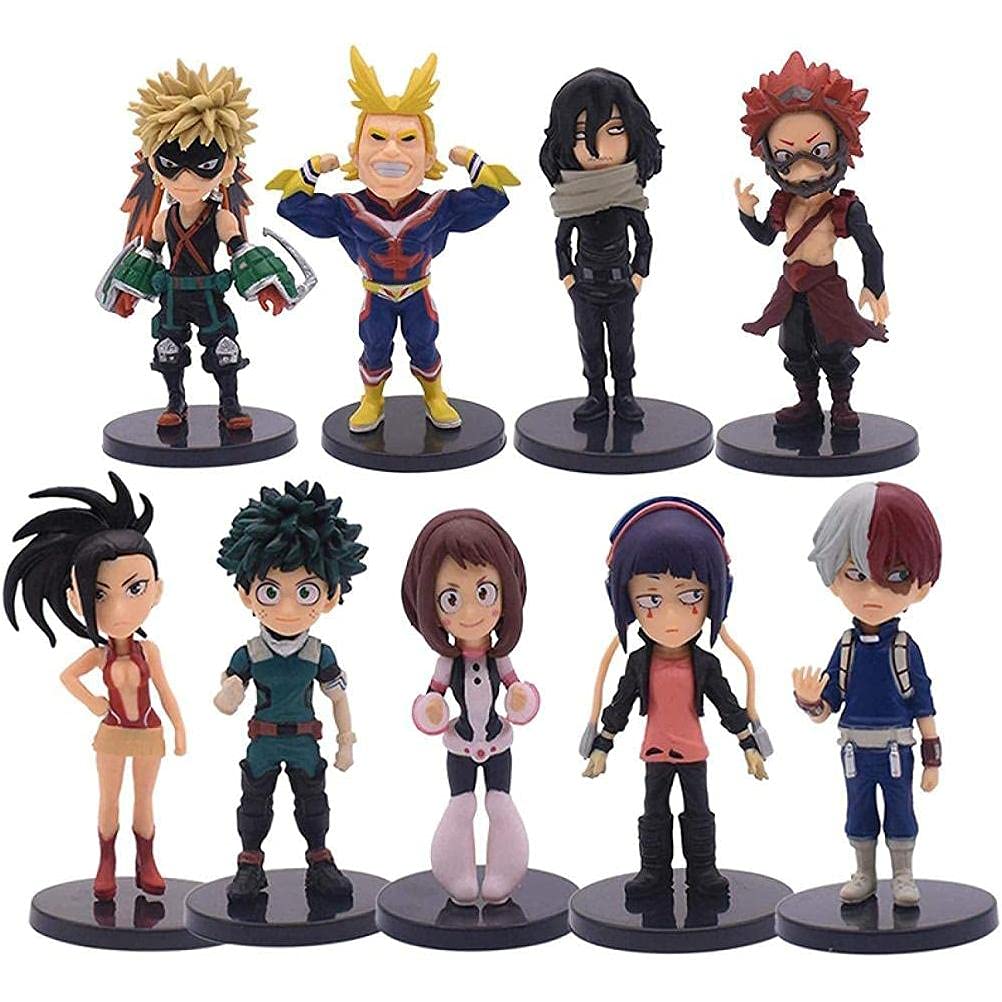 My Hero Academia Figures 8cm Pop Toga Deku Kirishima Todoroki ...