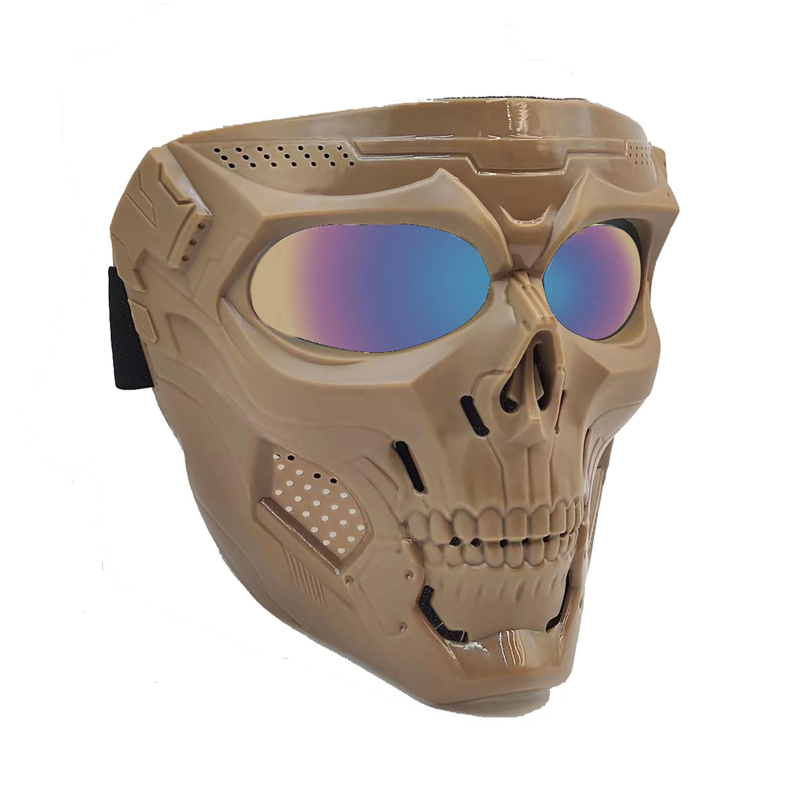 PPGAREGO Airsoft Mask | Ghost Mask | Motorcycle Face Mask | Skull ...