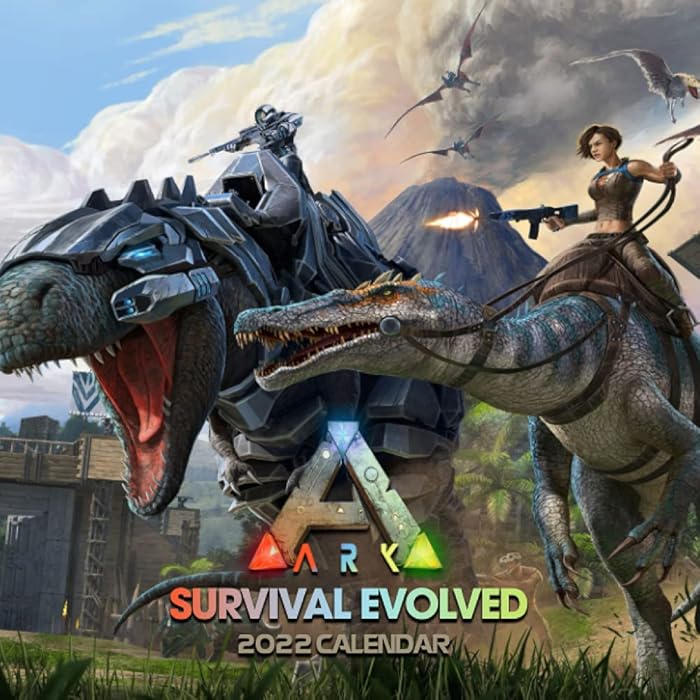 Buy ARK Survival Evolved 2022 Calendar: OFFICIAL game calendar. This ...