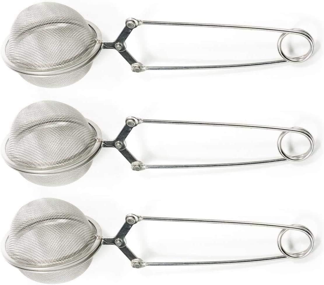 Tala Stainless Steel Ball Tea Strainer with Handle, perfect for ...