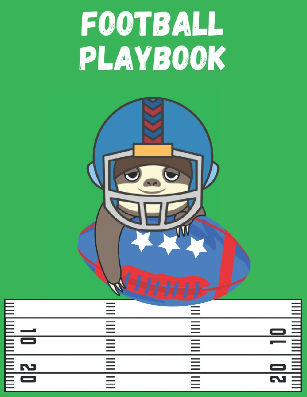 Football Playbook: Football Play book and Notebook for Coaches - Flag ...