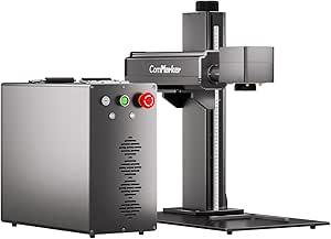 Amazon.com: ComMarker Titan1 200W JPT Mopa Fiber Laser Engraving Machine with 2 Optional Lenses ...