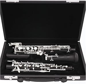Amazon.com - Professional Oboe C Key Synthesis Wood Body 3rd Octave ...
