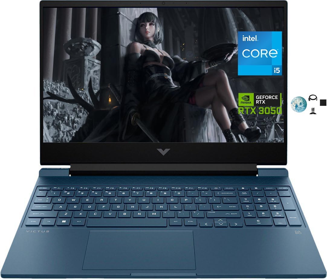 Amazon.com: HP Victus 15.6 FHD 144Hz Gaming Laptop, Intel Core i5 ...