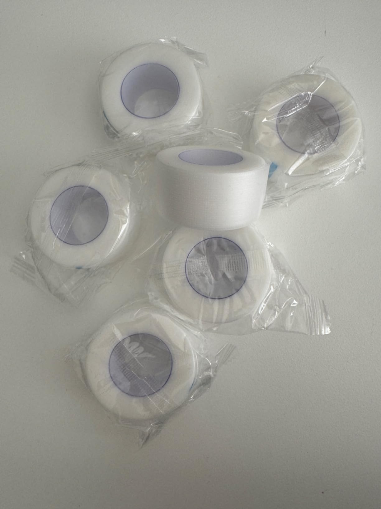 CuiCanfla 6 Rolls Micropore Surgical Tape, Flexible Clear Tape ...