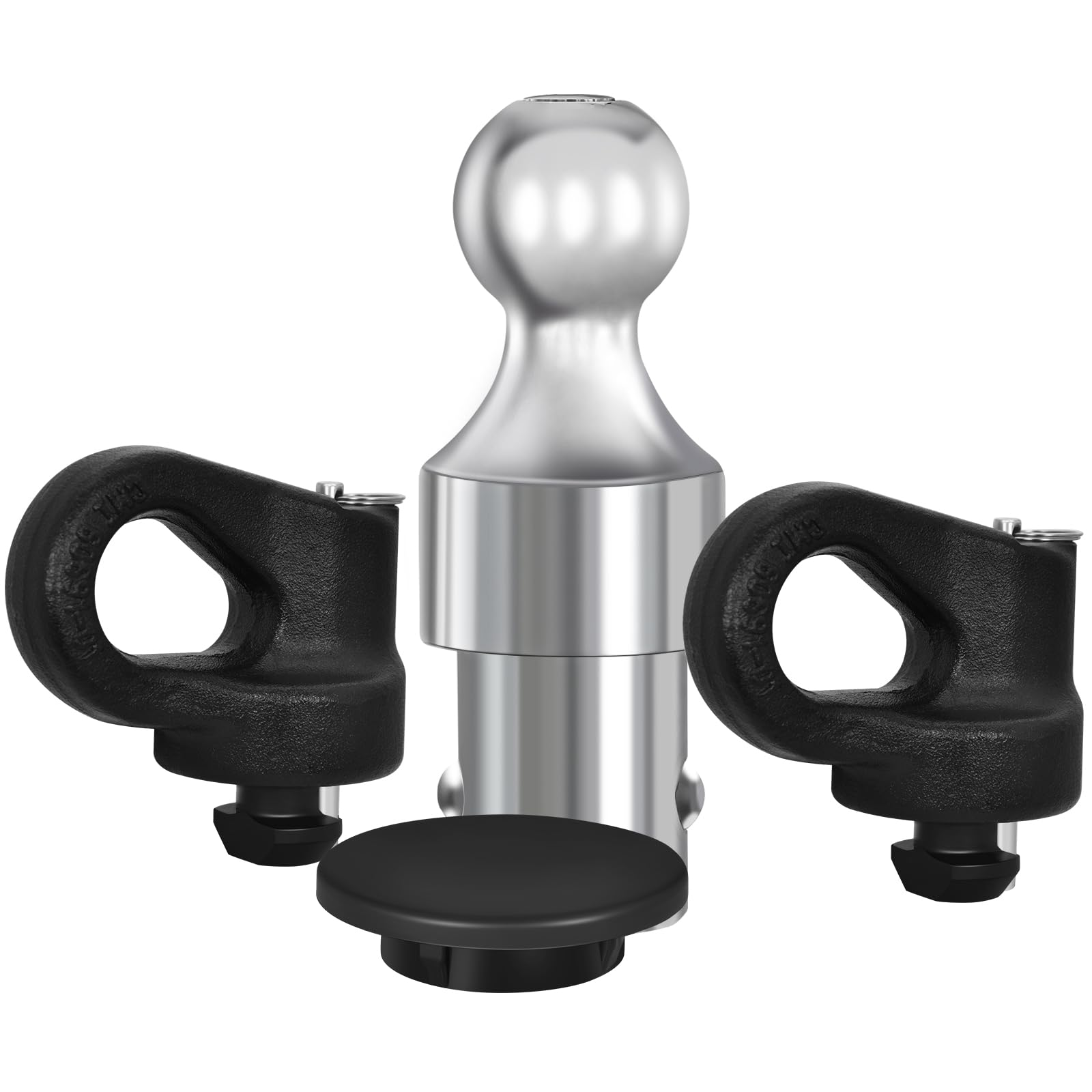 Amazon.com: 60692 Puck System Gooseneck Hitch Ball Kit, 30000 lbs GTW ...