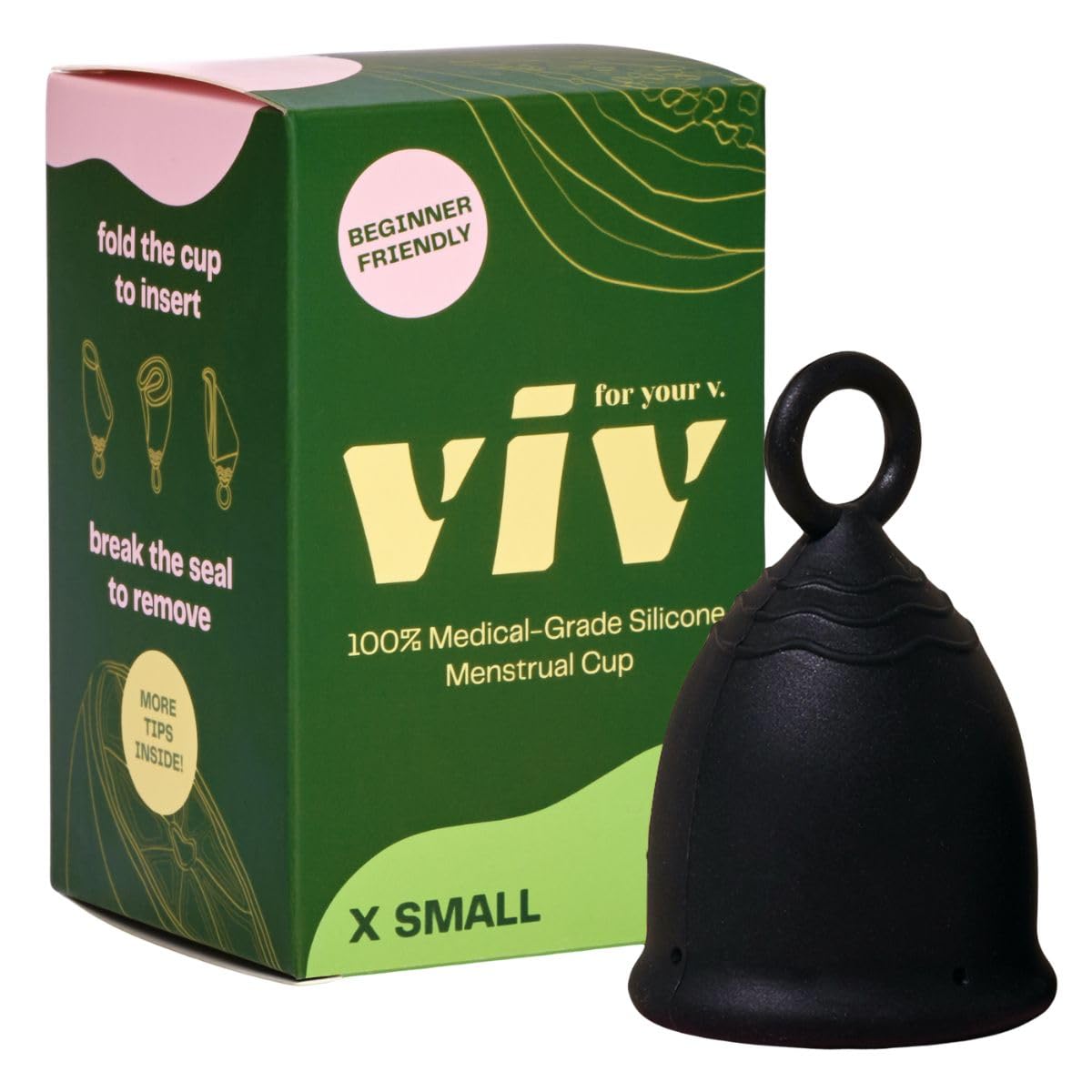 Amazon.com: Viv for Your V Extra Small Premium Menstrual Cups, Ring ...