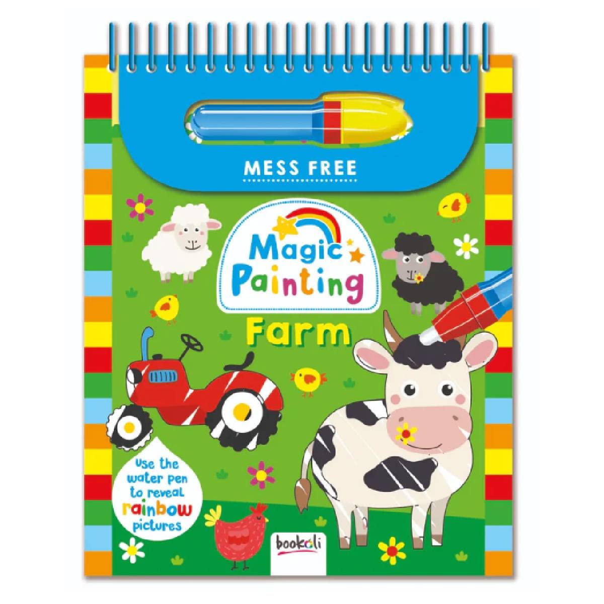 Magic Painting Book Farm | Water Colouring Books for Children | Travel ...