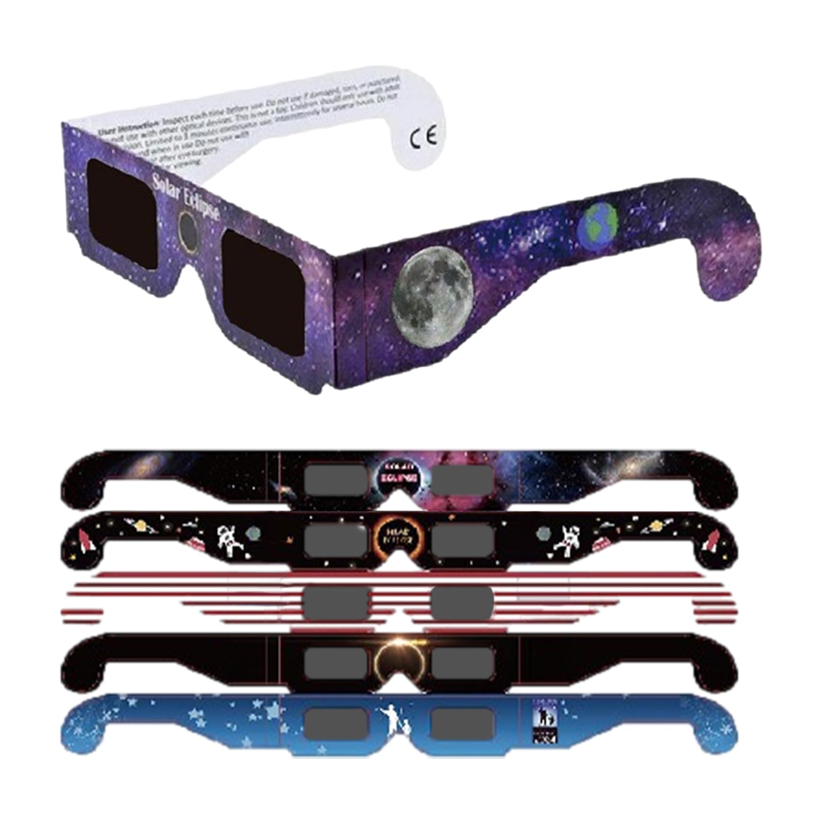 Buy EWFAS Eclipse Glasses | Solar Eclipse Glasses Approved 2024 | Solar ...