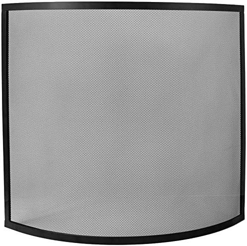 Fire Vida Buckton Spark Guard Fire Screen, Black : Amazon.co.uk: DIY ...