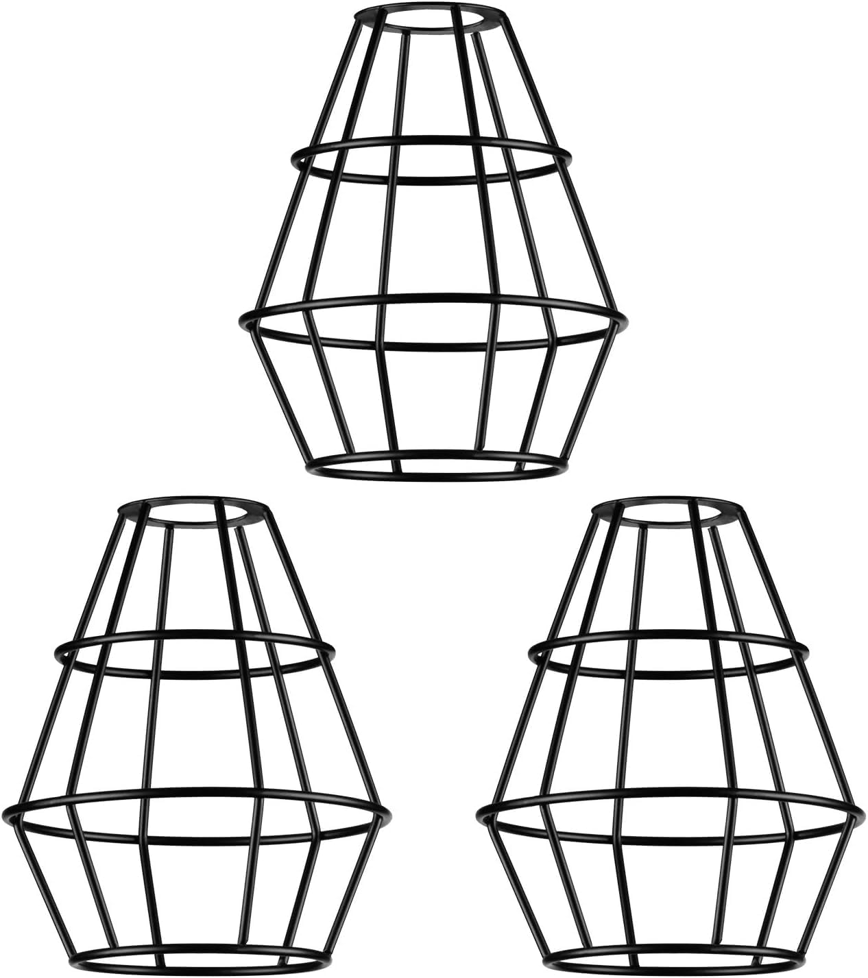 Pendant light shades, Wall Lamp Shades, Vintage Metal Wire Lamp Shades ...