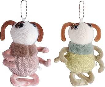 Amazon.com: YZSNQLH 2-Pack Ant Stuffed Animal Keychain Set – 5.9-inch ...