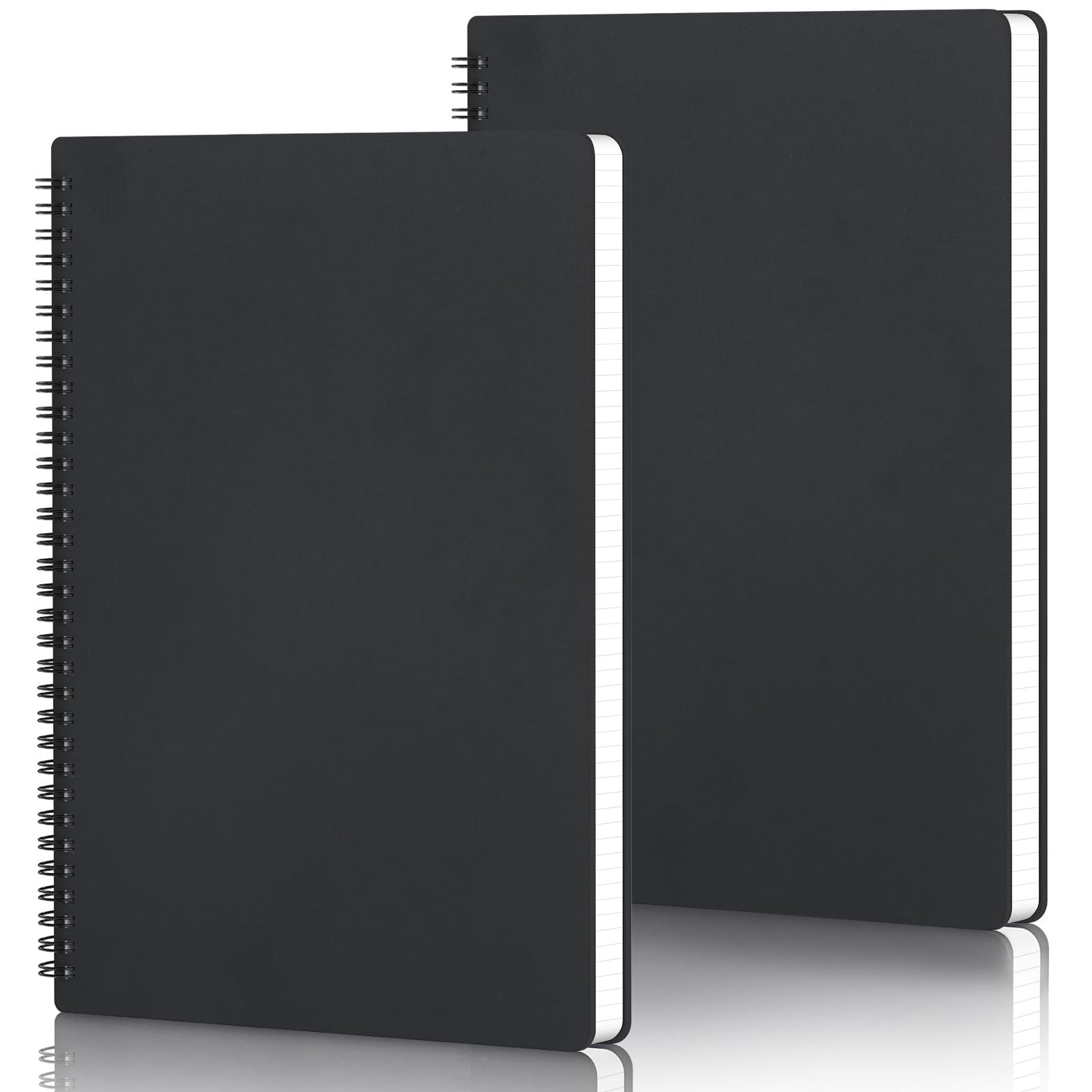 Yarotm Notebook A4 Dotted - 2PCS A4 Spiral Notebooks - 100GSM Dot Grid ...