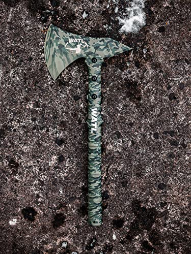 WATL Predator: Tactical Camouflage Throwing Axe by World Axe Throwing ...