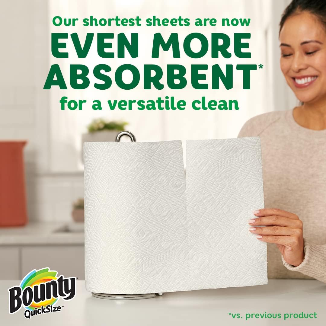 Amazon Bounty Quick Size Paper Towels White 4 Packs Of 2 Family amazon-bounty-quick-size-paper-towels-white-4-packs-of-2-family