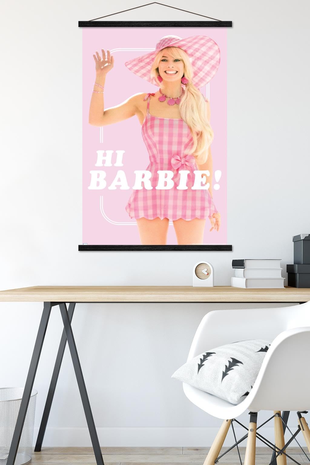 Trends International Mattel Barbie: The Movie - Hi Barbie Wall Poster ...