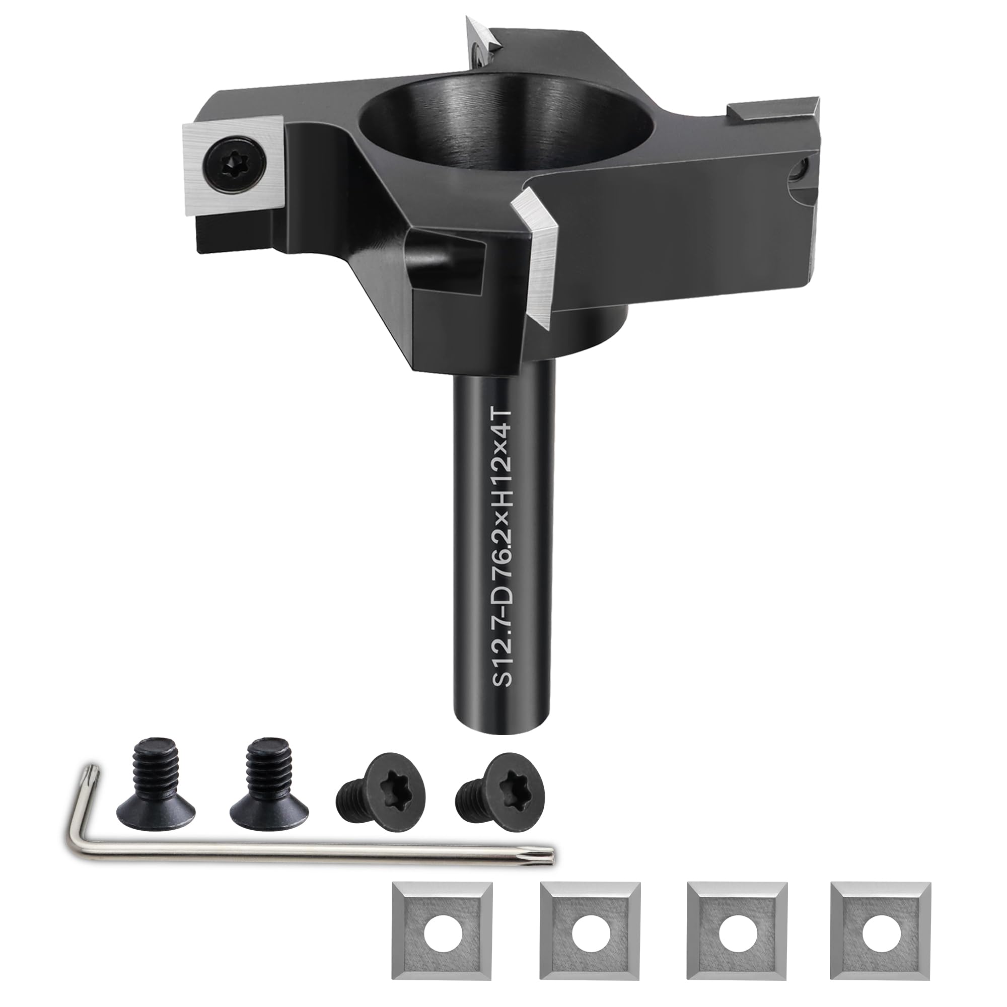 Snapklik.com : CNC Spoilboard Surfacing Router Bit, 1/2" Shank 3 ...