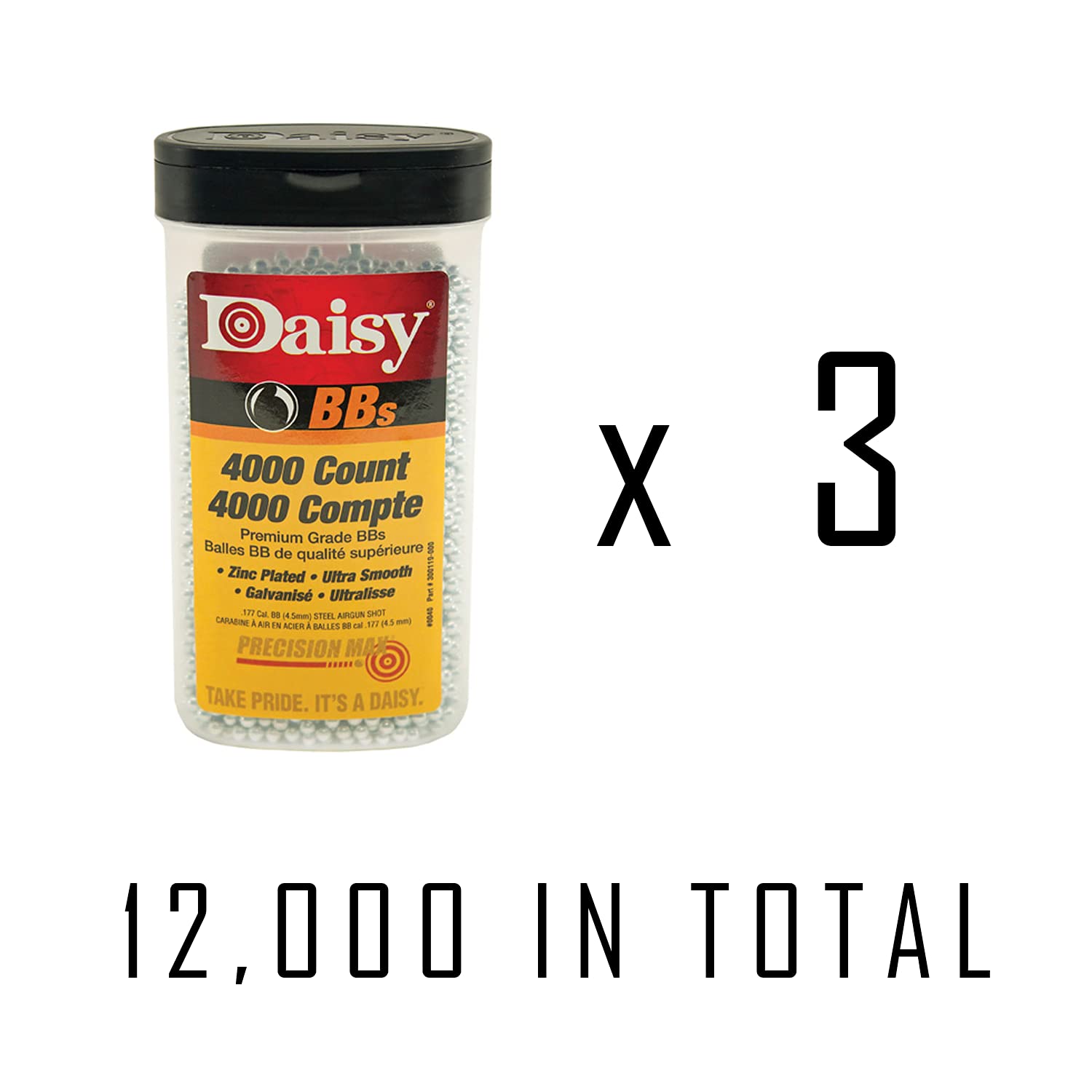 Snapklik.com : Daisy 4000-Count Precisionmax .177 Cal