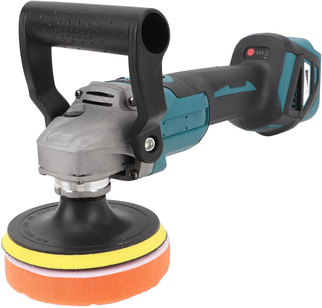 Amazon.com: OPPWONG Buffer Polisher, 6 Gear Speed 18V Battery Powered ...