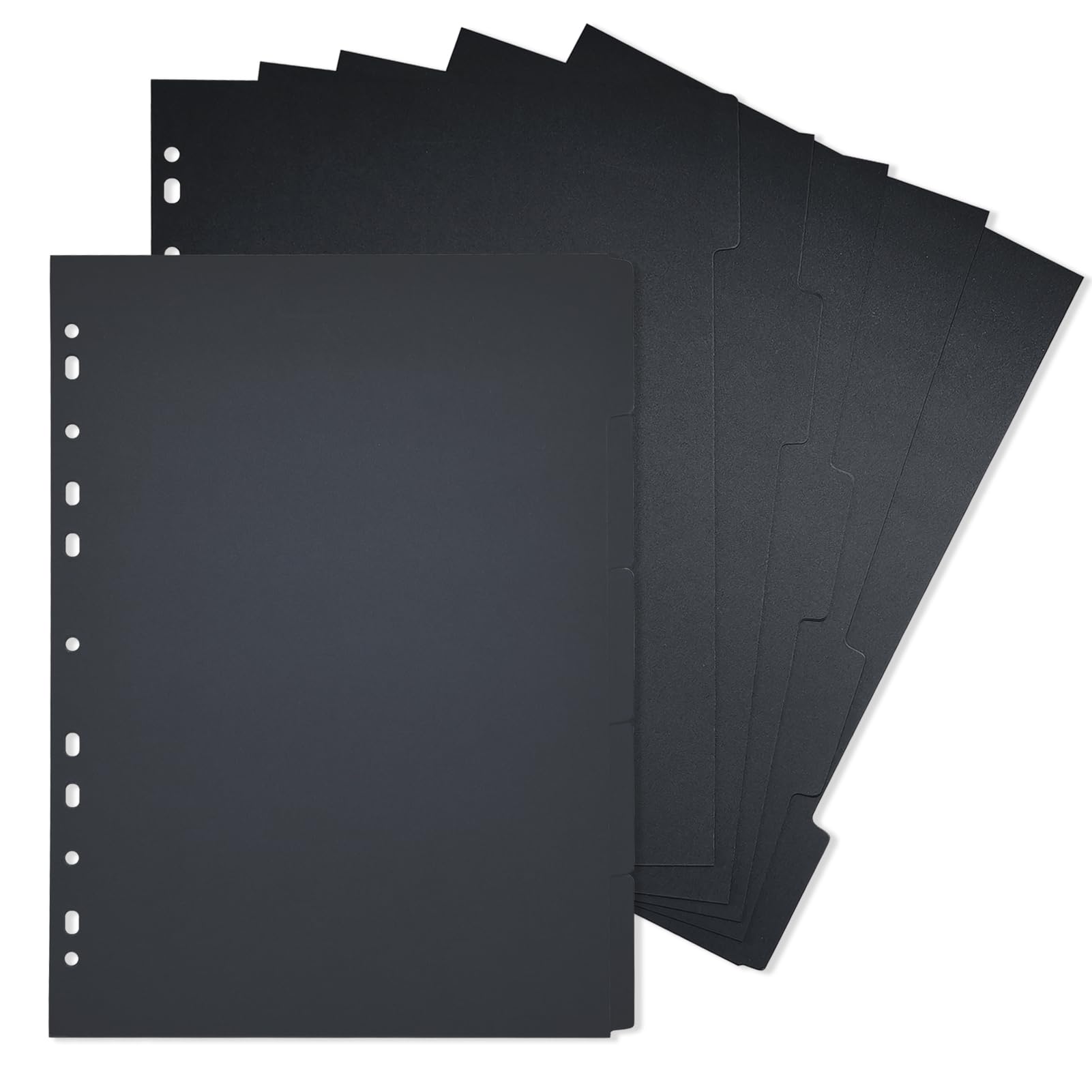 DY.2ten A4 Binder Dividers, 5 Tab Dividers, Pack of 2 Sets (10 Dividers ...