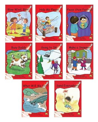 Red Rocket Readers: Early Level 1 Fiction Set C Pack (Reading Level 3-5 ...