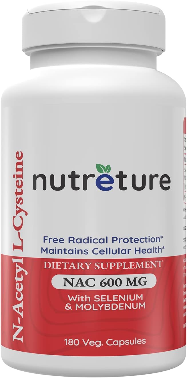 Liver Support & Repair NAC Supplement – Organic NAC N-Acetyl-Cysteine ...