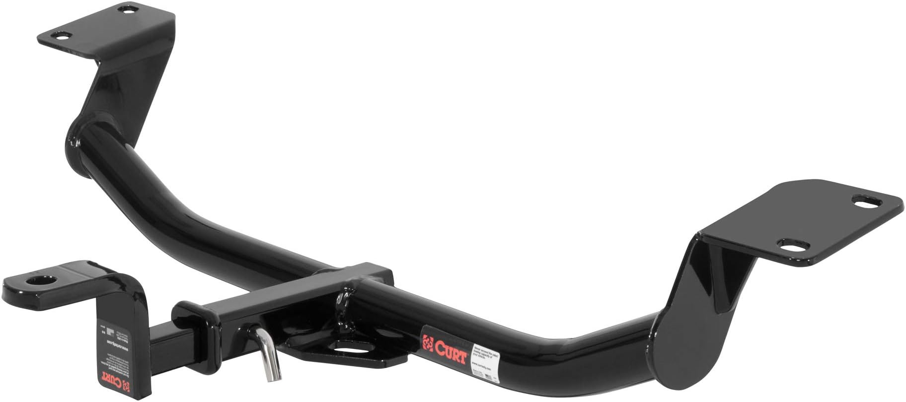 Amazon.com: CURT 12013 Class 2 Trailer Hitch, 1-1/4-Inch Receiver ...