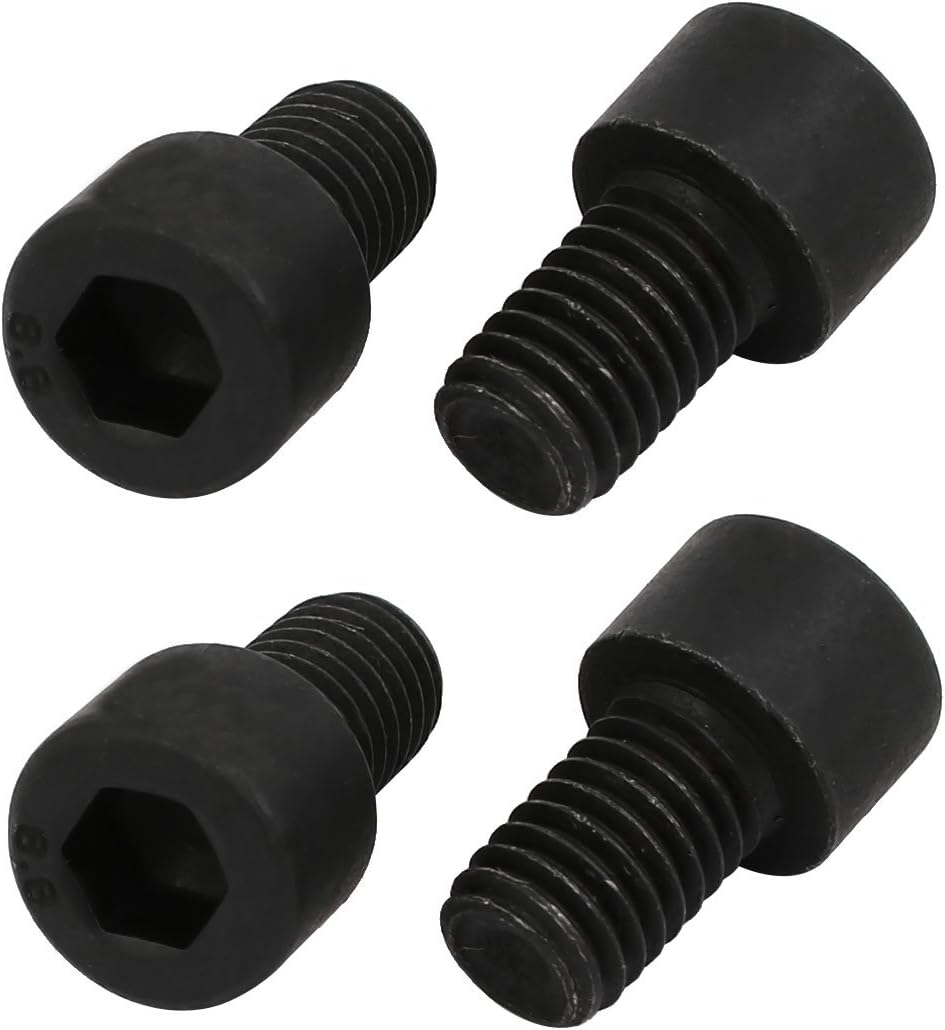 Amazon.com: uxcell 8.8 Grade M8x12mm Fully Threaded Hex Socket Drive ...