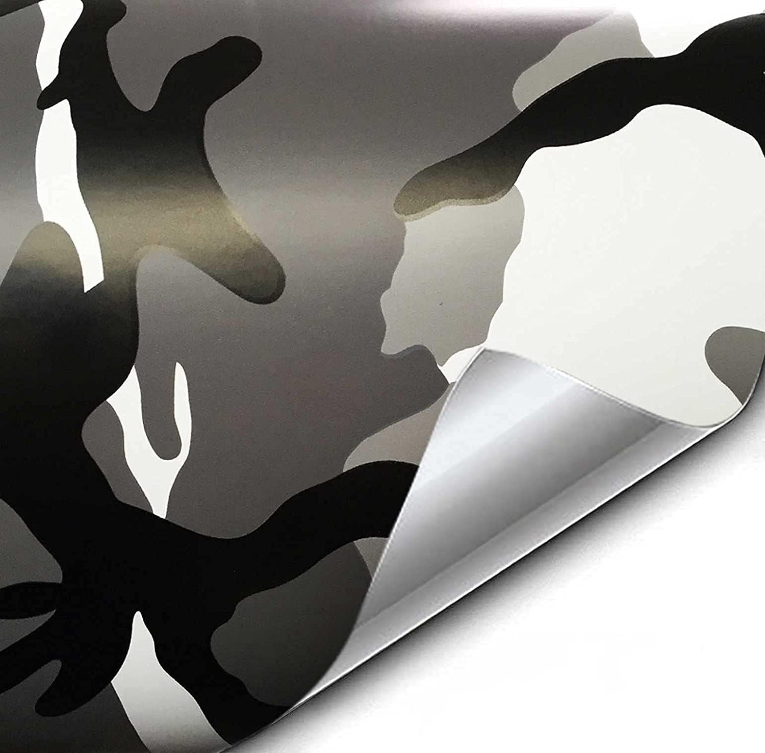 Amazon.com: VViViD Snow Camouflage Vinyl Car Wrap Adhesive DIY Air ...