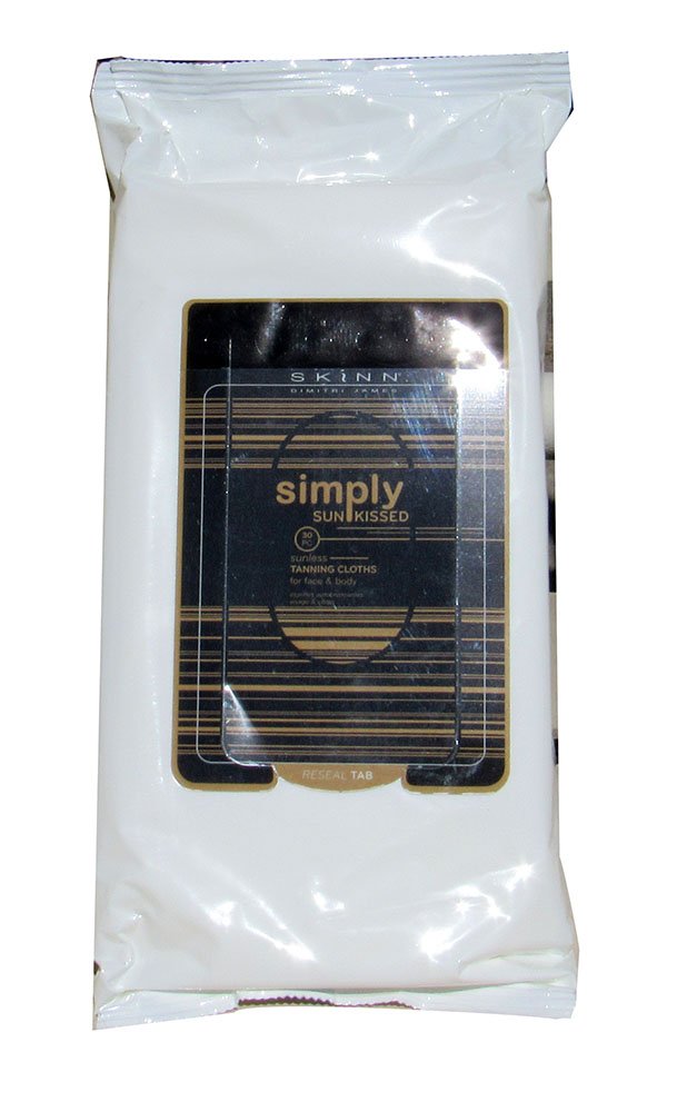 Amazon.com: Skinn Simply Sun Kissed Tanning Cloths for Face & Body 30 ...