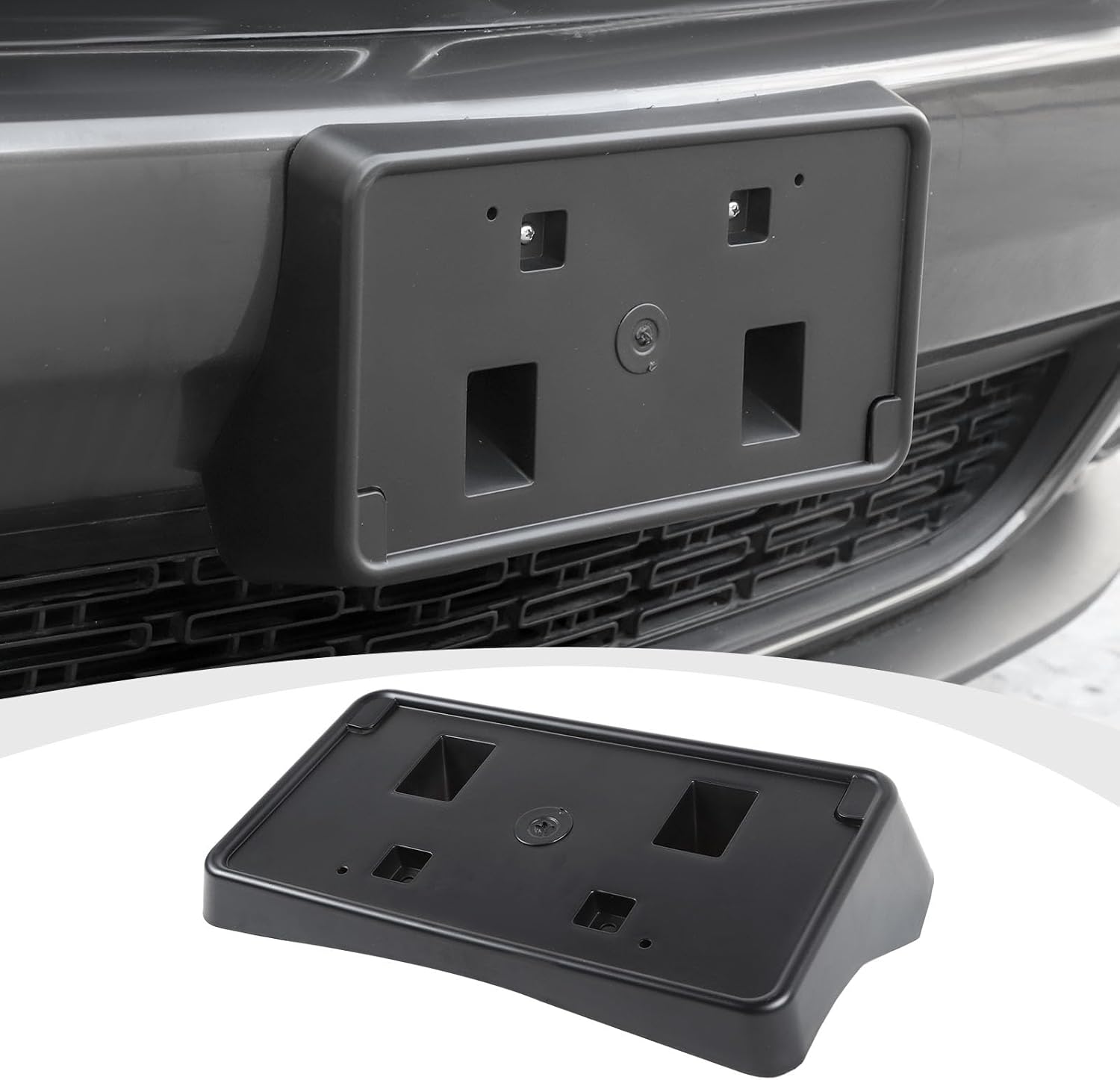 Amazon.com: RAZPOY for Challenger License Plate Frames, Front Bumper ...