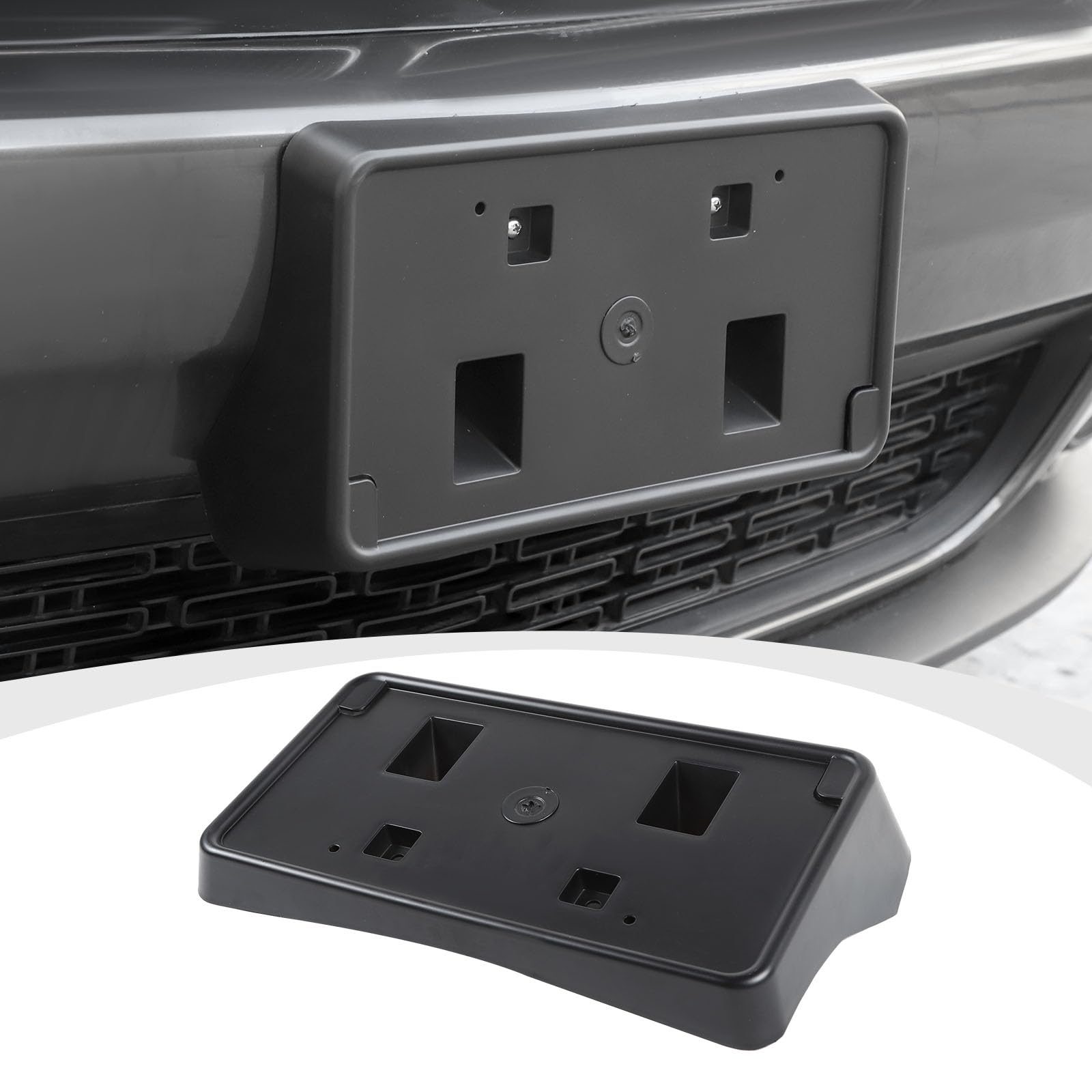 Amazon.com: RAZPOY for Challenger License Plate Frames, Front Bumper ...