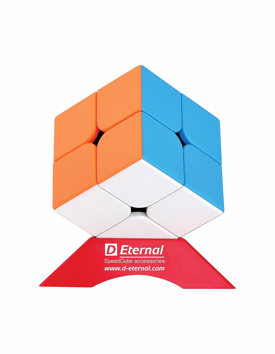 D ETERNAL Magnity 2M Cube 2x2 (Magnetic) Stickerless Magic Speed Cube ...