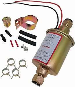 Amazon.com: E8012S Universal 12V Electric Fuel Pump 5.5-9 PSI For All 12 Volt Cars, Trucks ...