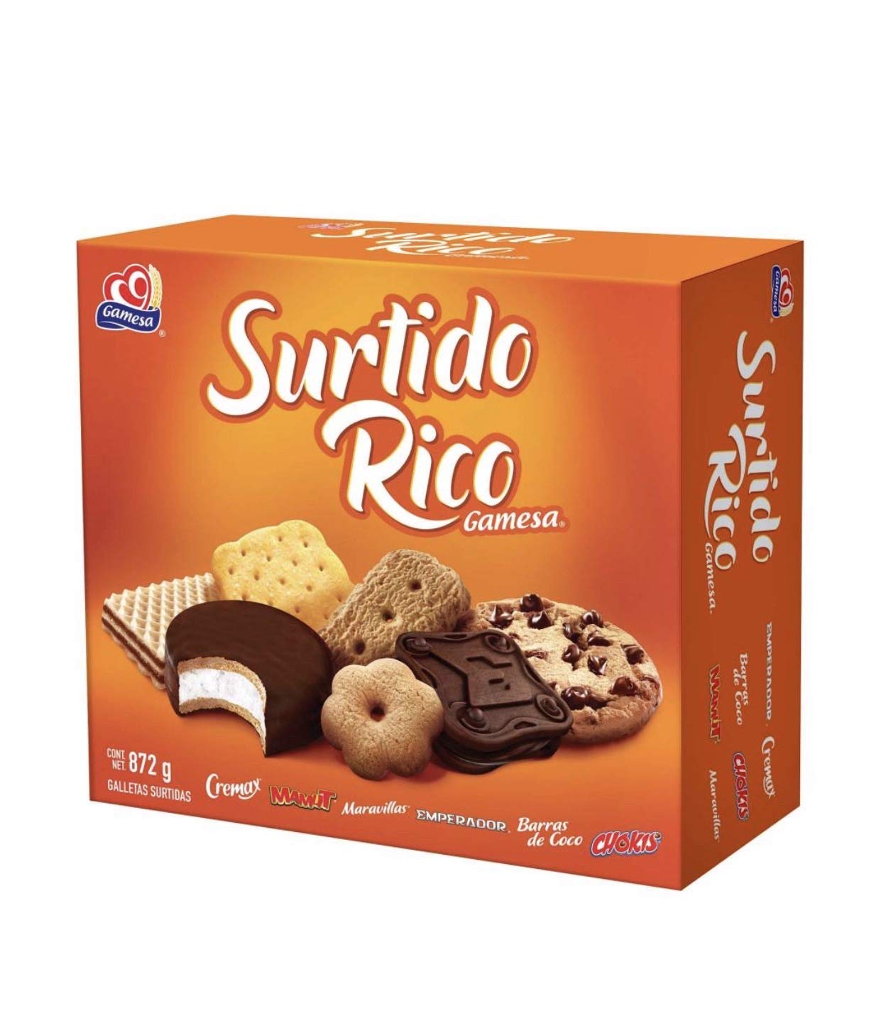 Gamesa - Galletas Surtido Rico Gamesa Caja - 872 Gramos : Amazon.com.mx ...