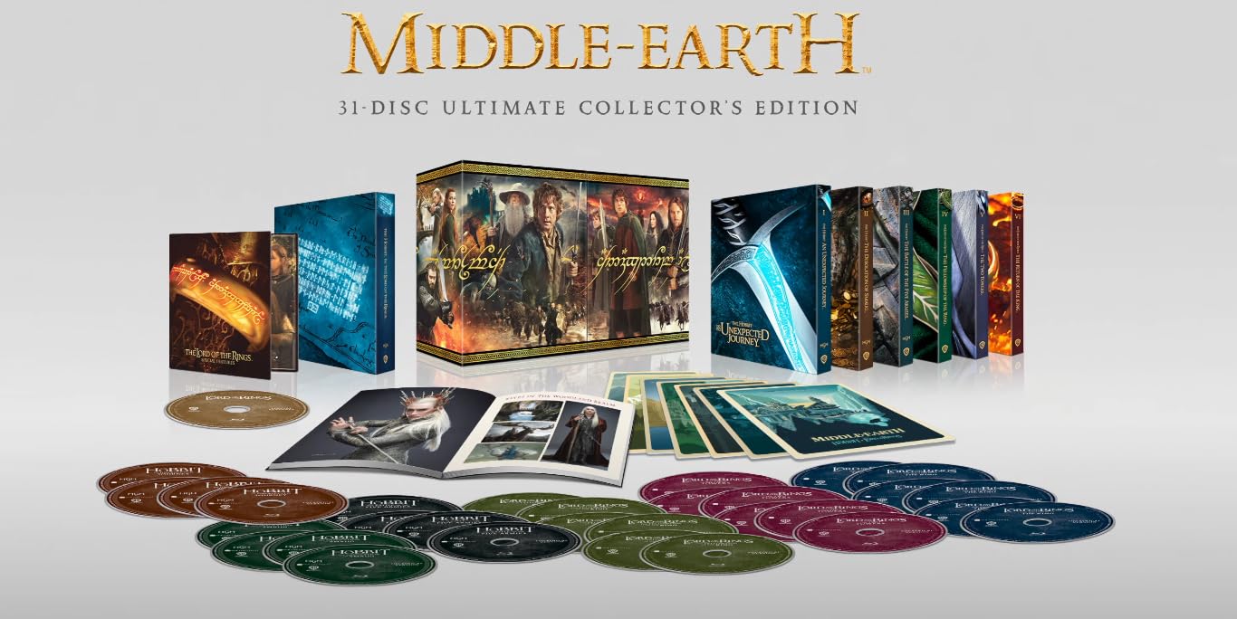 Amazon.com: Middle-Earth: The Ultimate 6-movie Collector's Set [4K ...