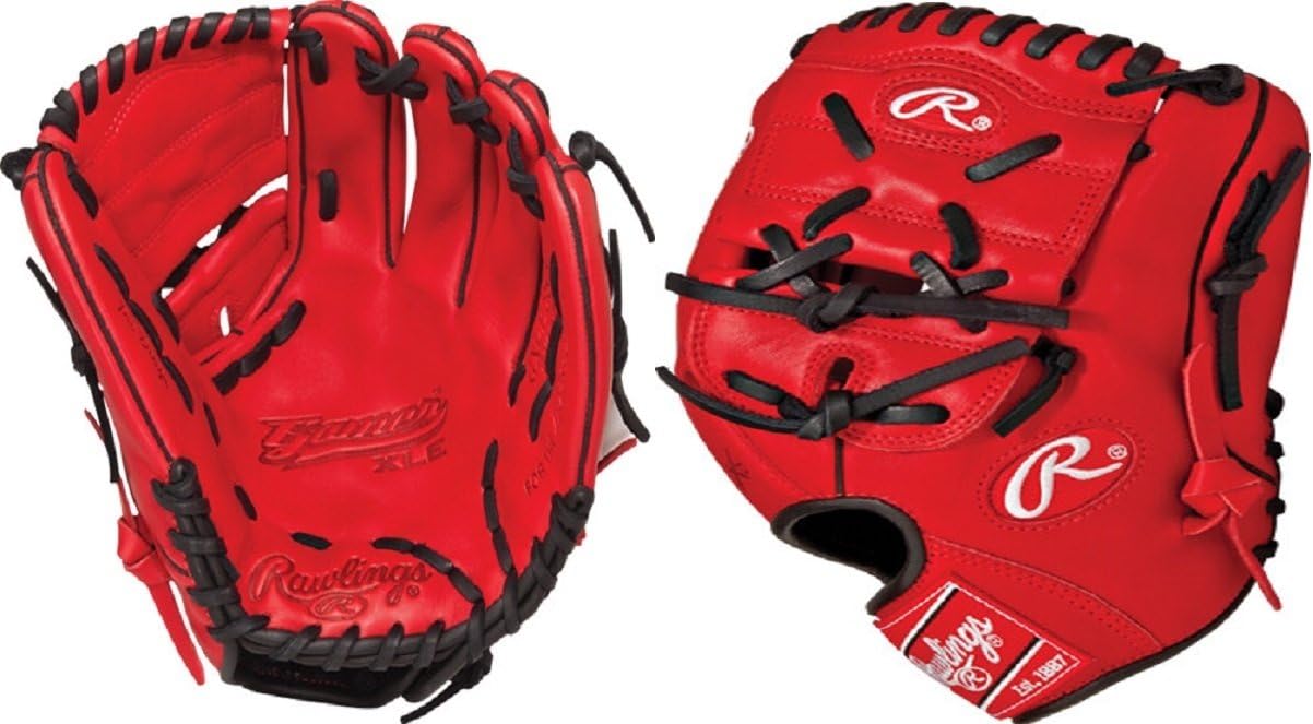 Amazon.com : Rawlings Gamer XLE GXLE5SB Fielding Glove (11.75 ...
