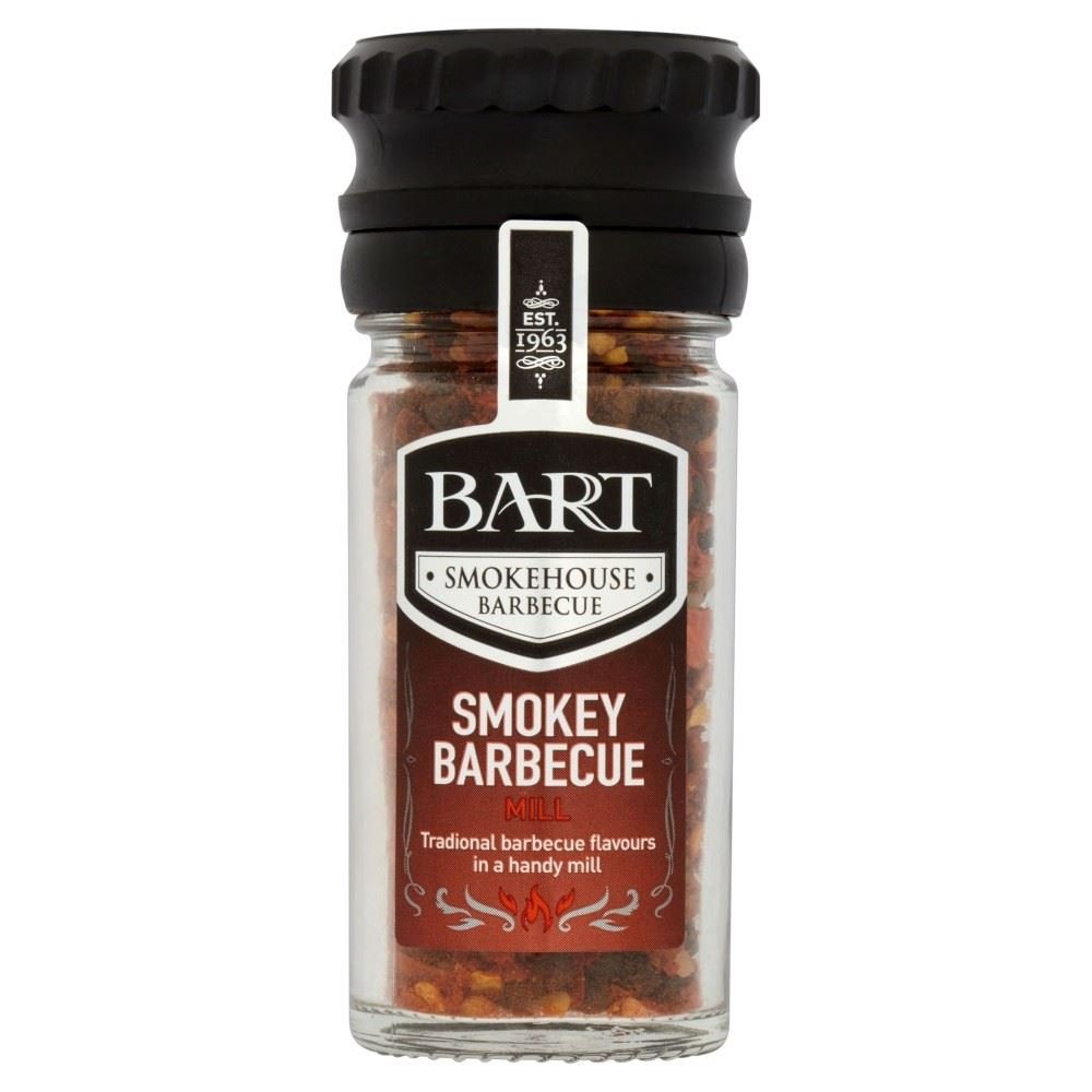 Amazon.com : Bart Smokehouse Barbecue Smokey Barbecue Mill (47g ...