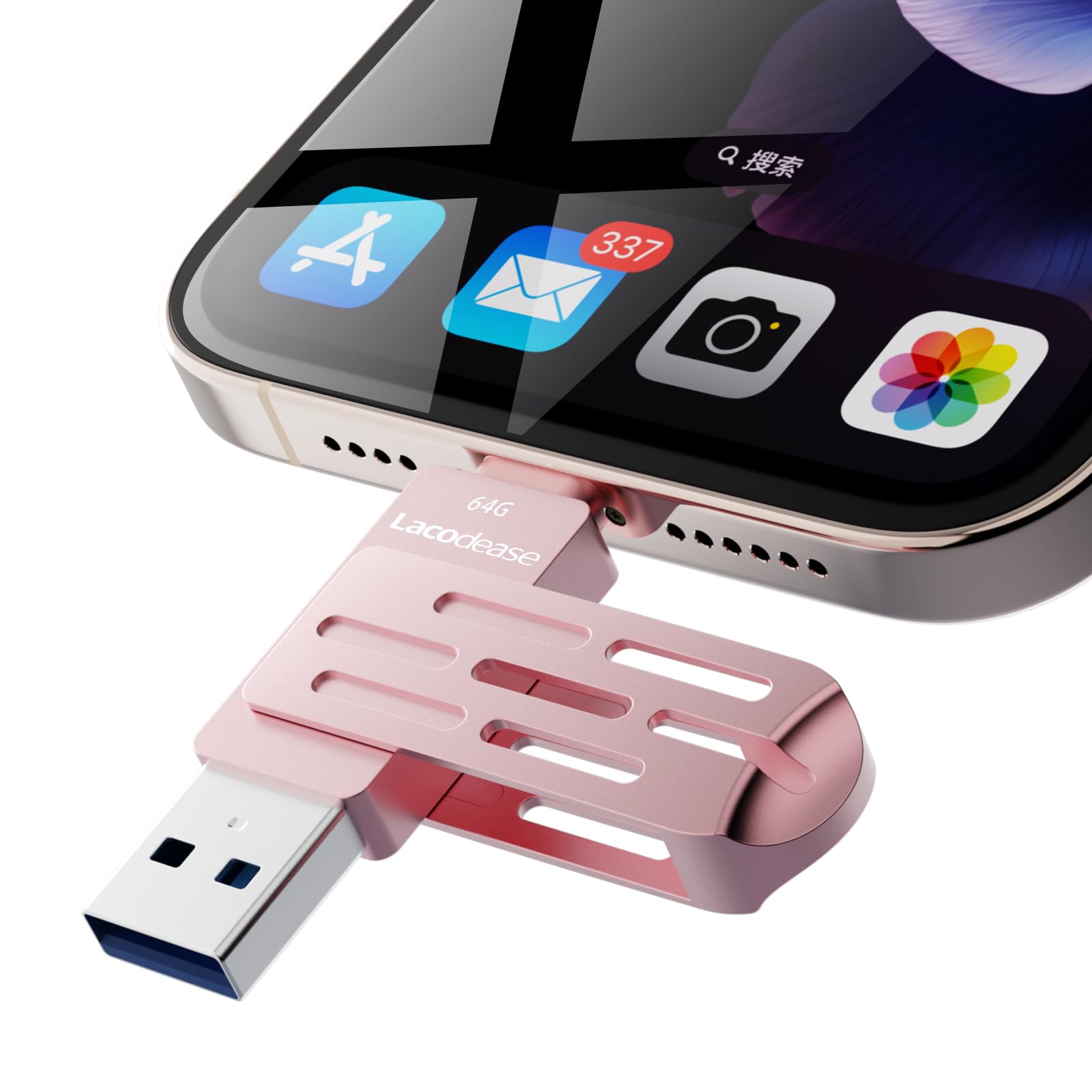 Amazon.com: Lacodease USB Flash Drives for Phone USB Storage Flash ...