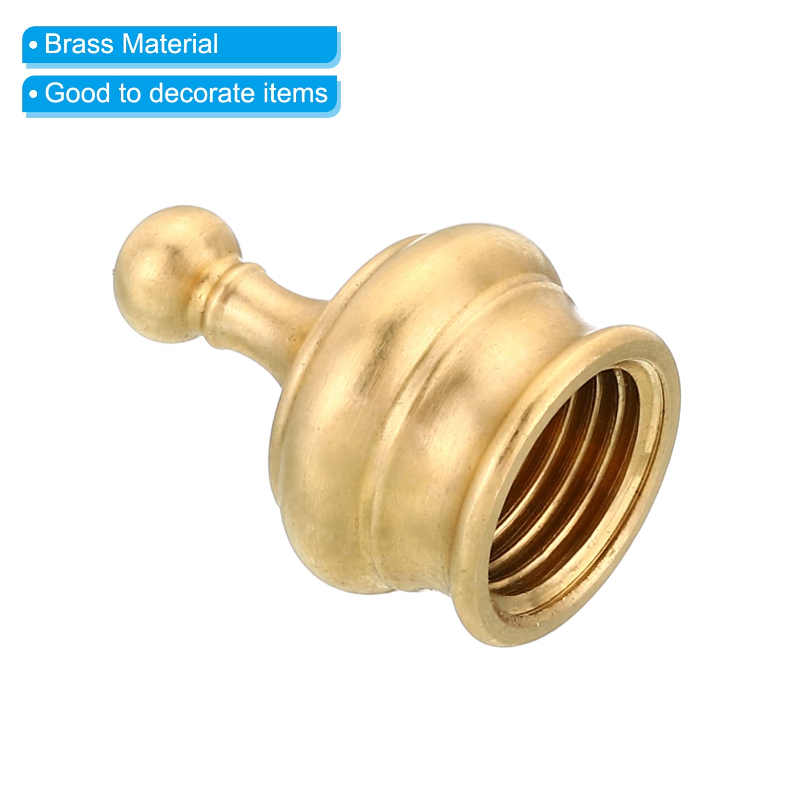 Table Lamp Top Screw Cap 10 Pack M10 Lamp Finial Cap Knob Screw Cap Nut ...