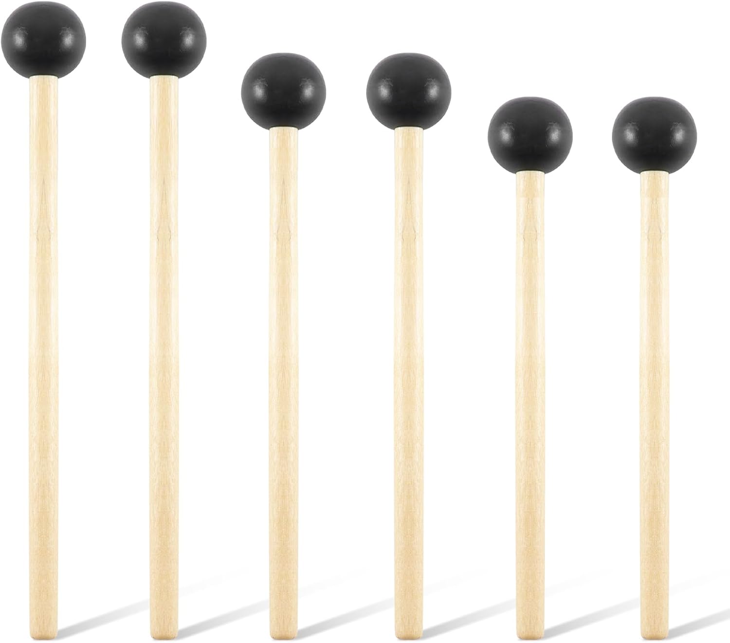Amazon.com: 6 Pcs Xylophone Mallets Drum Mallets, with Rubber Head and ...