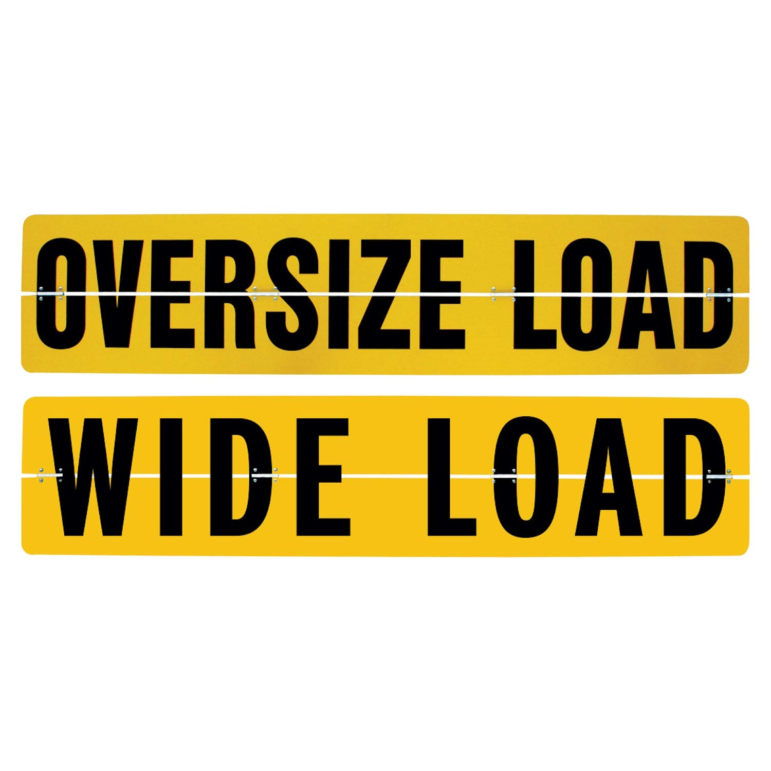 Snapklik.com : VULCAN Wide Load Or Oversize Load Sign For Trucks And ...