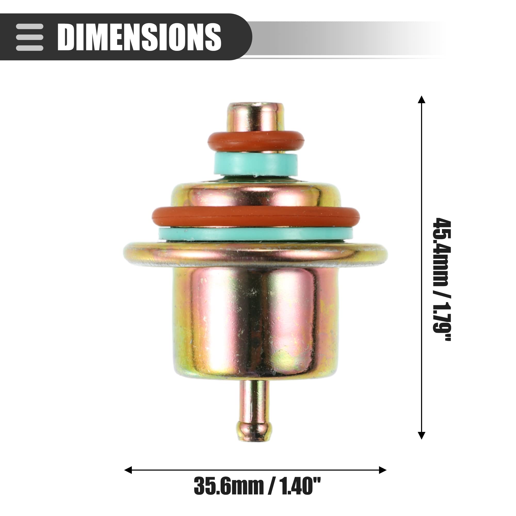 Snapklik.com : Motoforti Fuel Injection Pressure Regulator, Fuel ...