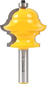 Yonico 16155 - Architectural Molding Router Bit, Multi Profile ...