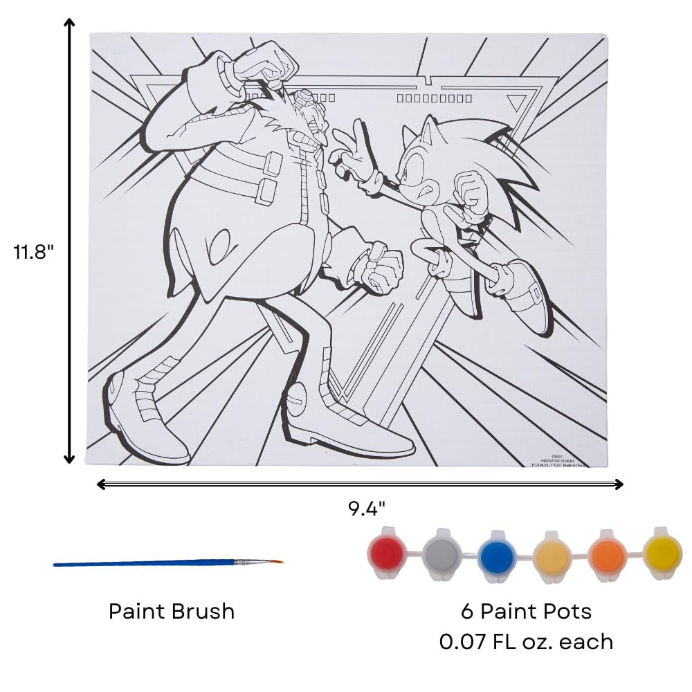 Snapklik.com : Innovative Designs Sonic The Hedgehog Creative Coloring ...