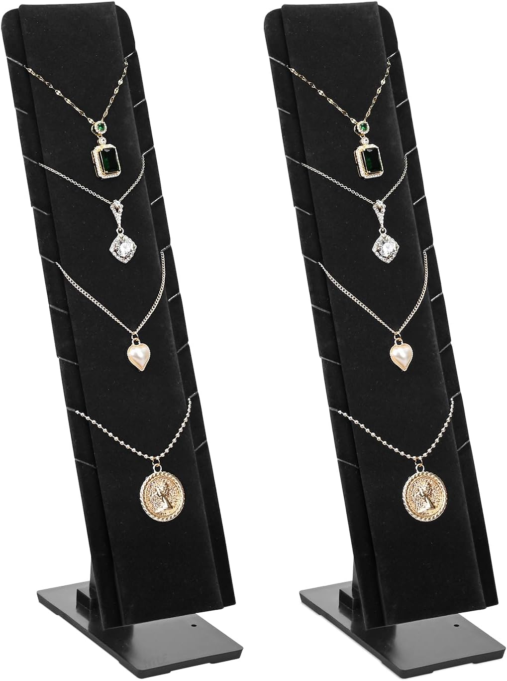 Amazon.com: MOOCA 2 Pcs Set Lightweight Premium Black Velvet Chain ...